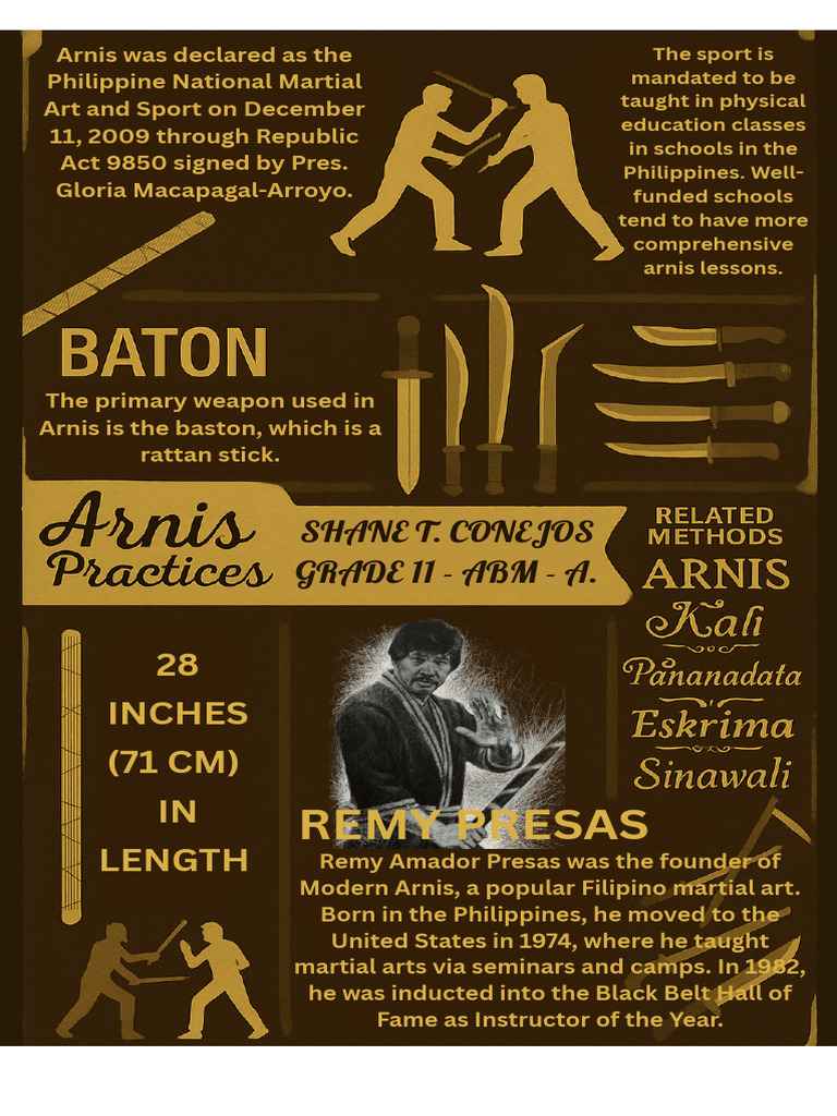 Arnis Infographicc | PDF