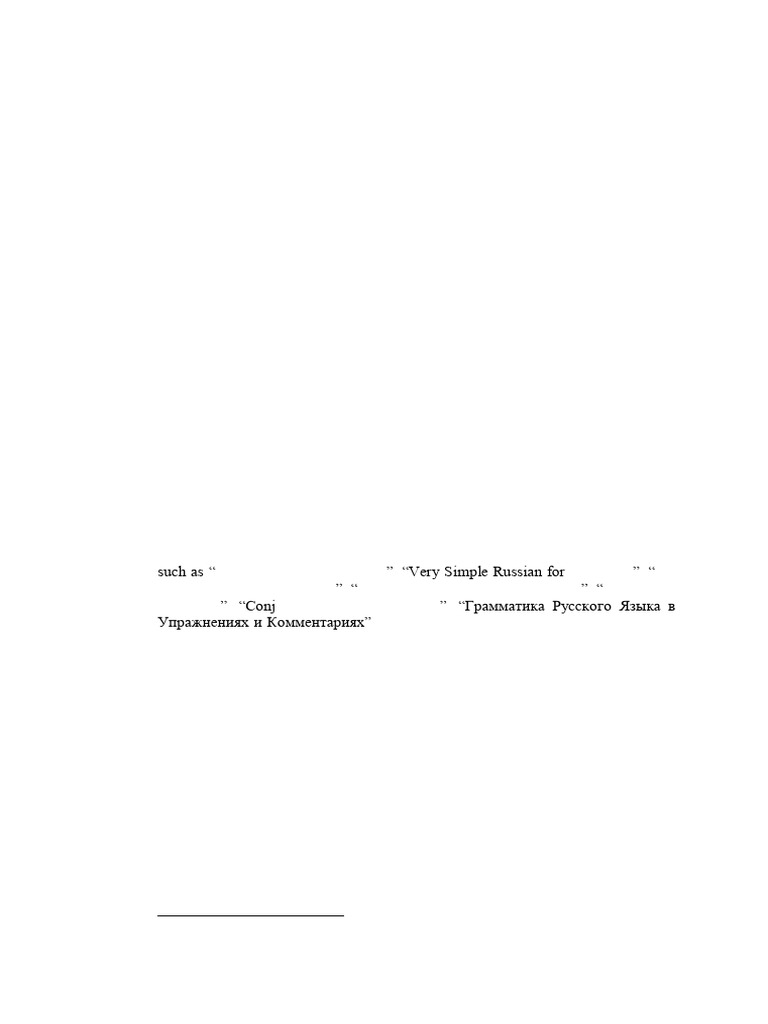 Russian Verbs of Motion Explained | PDF | Grammatical Tense | Russian ...