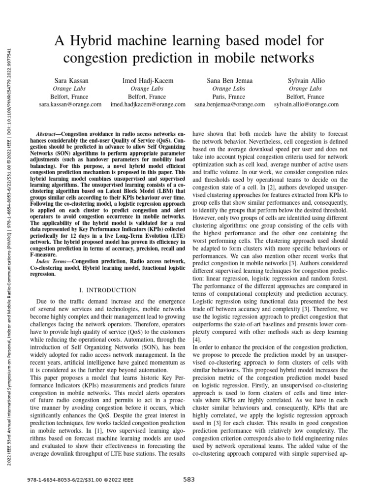 A_Hybrid_machine_learning_based_model_for_congestion_prediction_in_mobile_networks | PDF ...