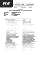 Soal IPS9 Tema01 Manusia Dan Perubahan | PDF