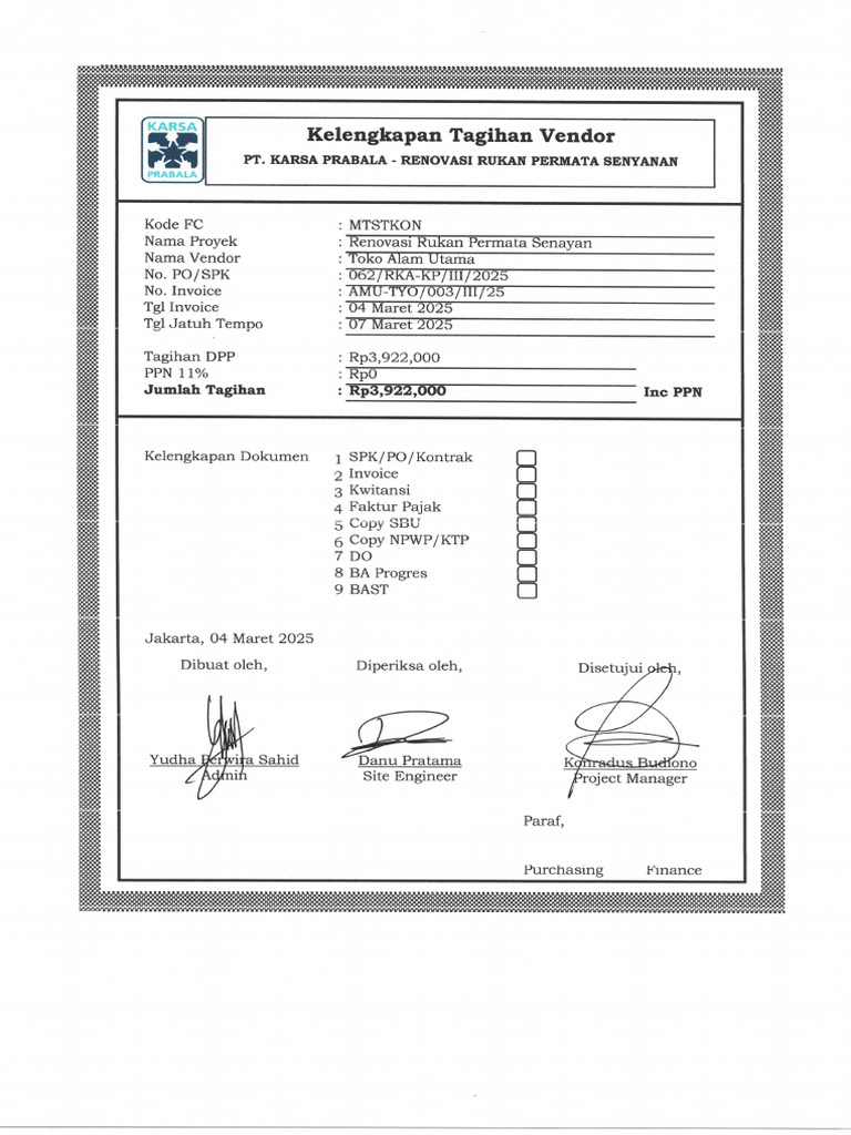 SPK PO 062-065 | PDF