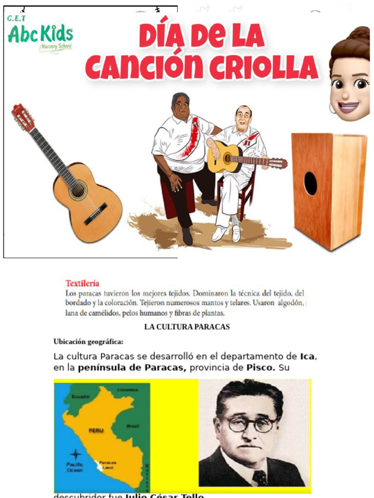 Cultura Paracas: Ubicación y Etapas | PDF
