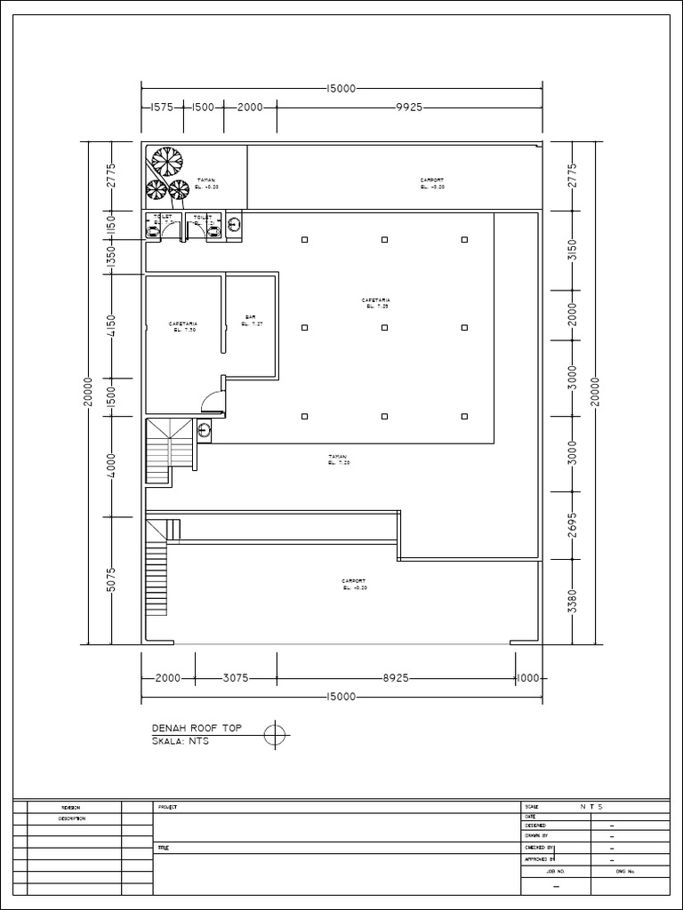 DENAH ROOF TOP | PDF