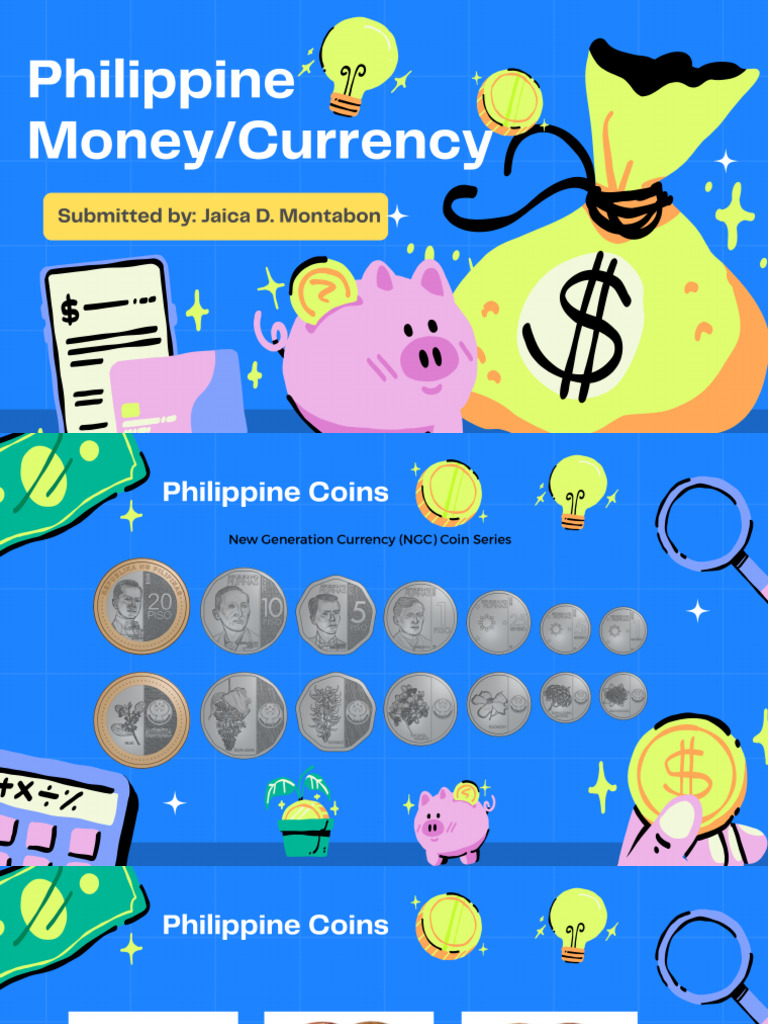 Blue Illustrative Money Management Presentation | PDF