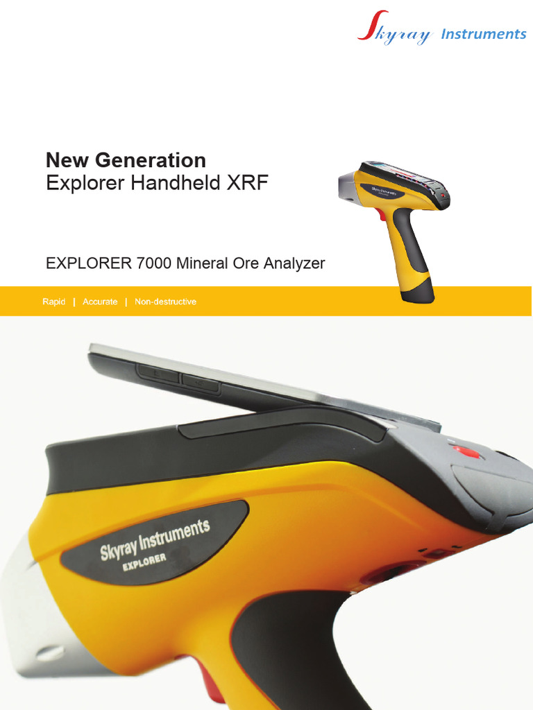 Skyray Explorer 7000 XRF Web | PDF | Spectroscopy | Spectrometer