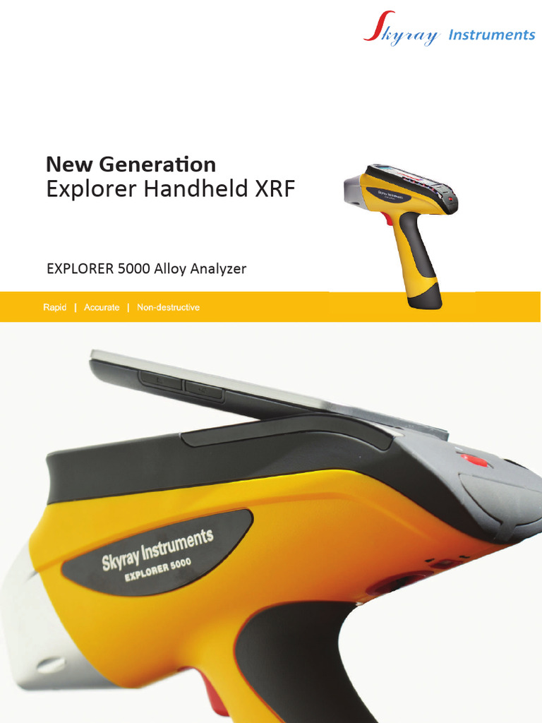 Skyray Explorer 5000 XRF Web | PDF | Alloy | Metals