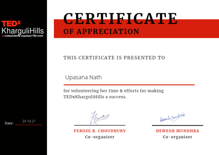 Upasana - TEDx | PDF
