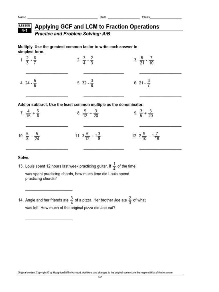 HW Book Mods 4-5 | PDF | Division (Mathematics) | Multiplication