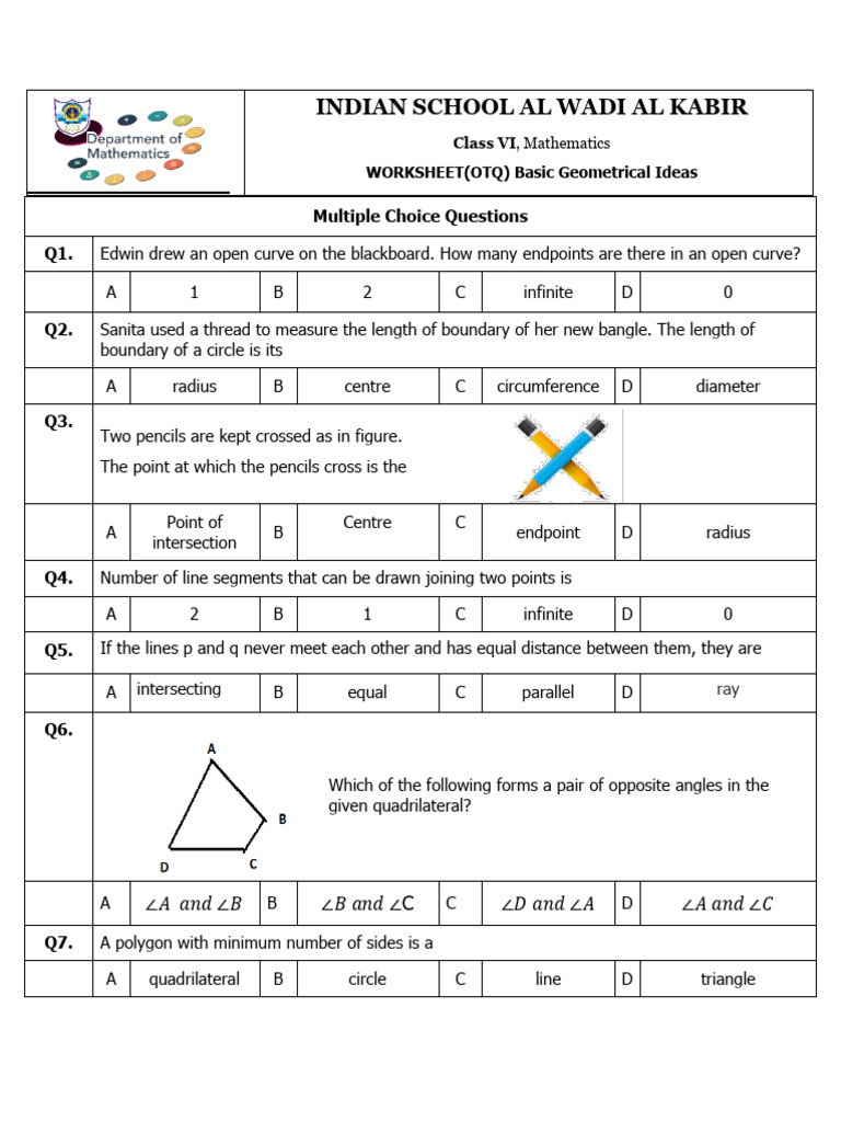 Basic Geometrical Ideas 2 | PDF | Circle | Geometric Objects