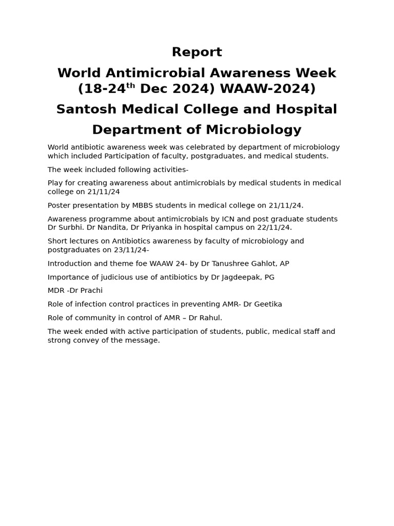 Amr Week | PDF