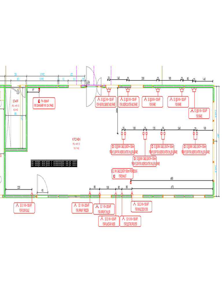 Kitchen Electrical Load Specifications | PDF | Home Appliance | Food ...