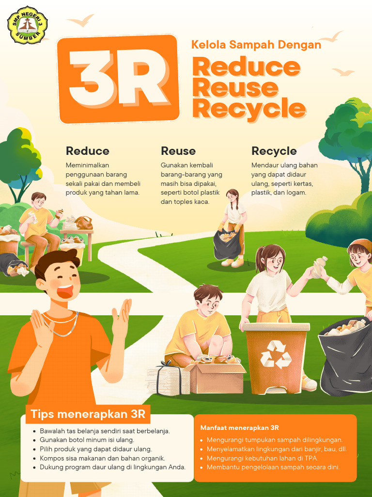 Poster 3R Reduce Reuse Recycle | PDF