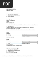 SHGB Internet Banking Registration Guide | PDF