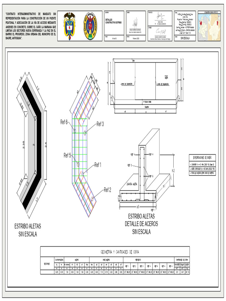 Plano Detalles Constructivos 4 | PDF