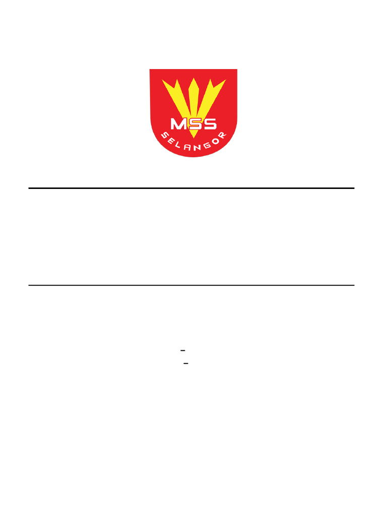 Peraturan MSS Selangor Hoki 2024 | PDF