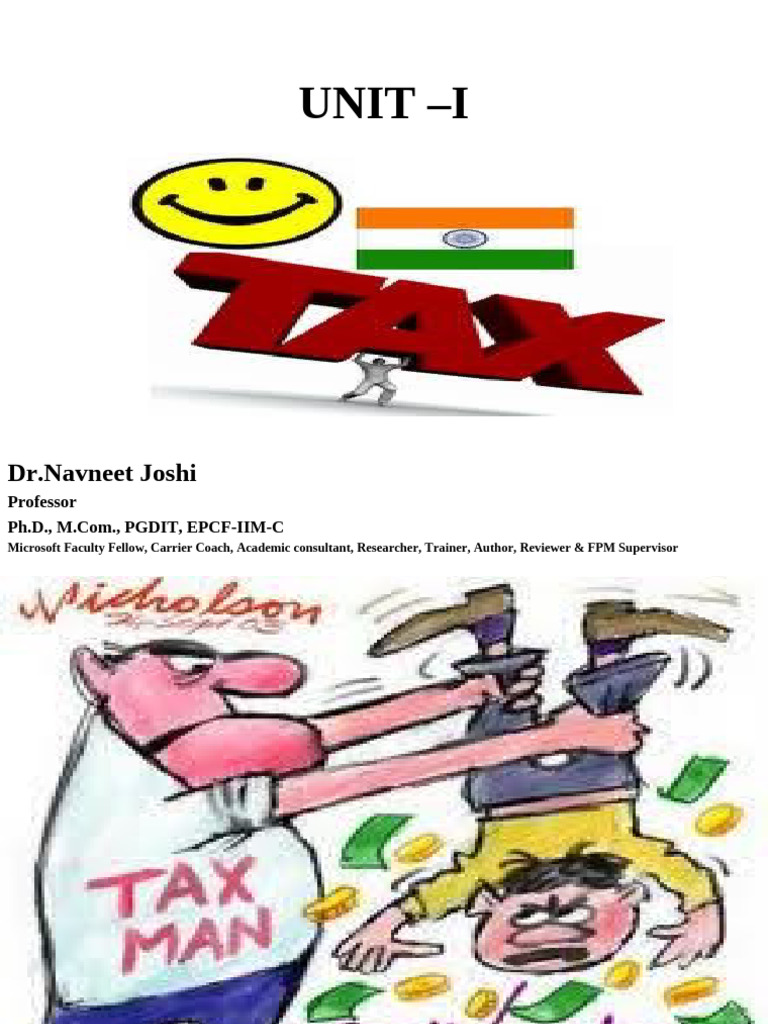 BBA - ITLP - Unit - 1 (Part - 1) | PDF | Taxes | Employee Benefits