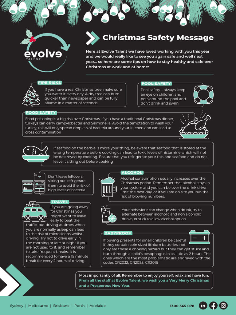 Christmas-Safety-Tips | PDF | Cooking | Seafood