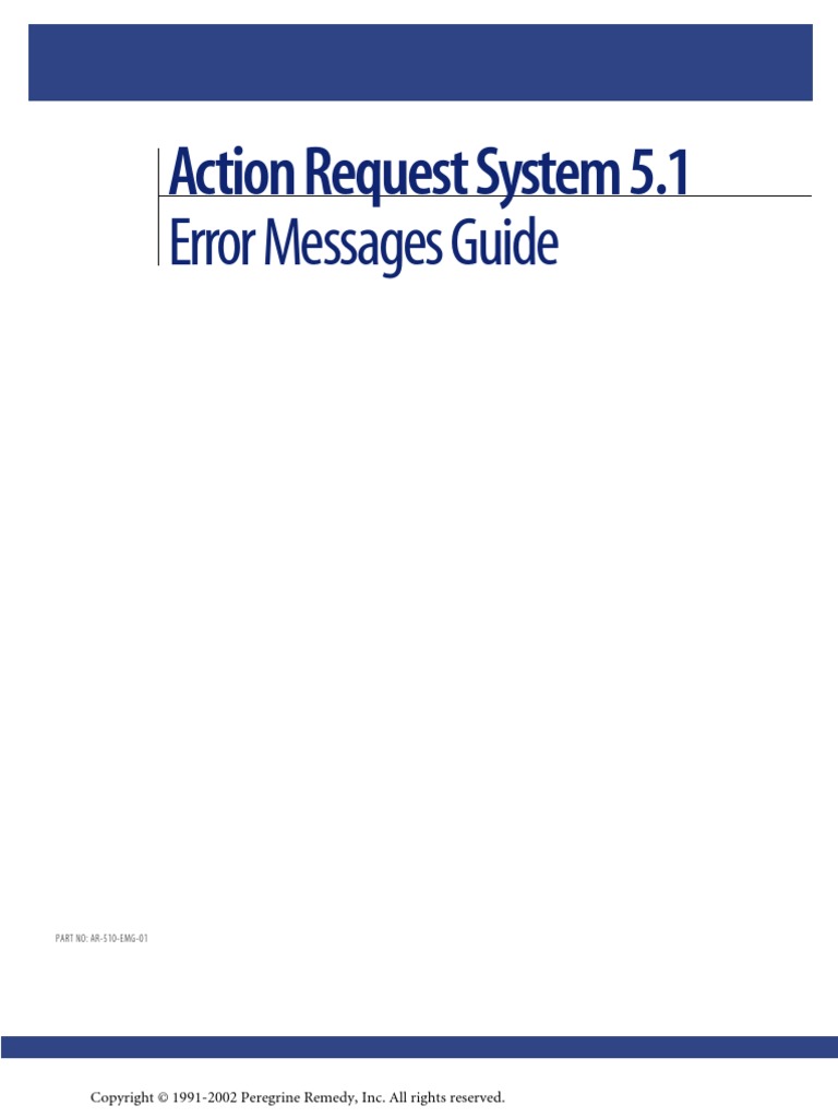Error Messages Guide English | PDF | Portable Document Format ...