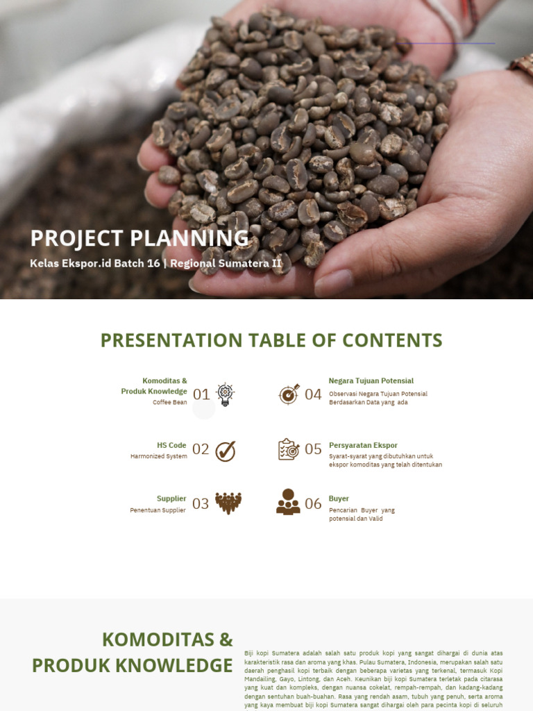 Contoh Project Planning | PDF