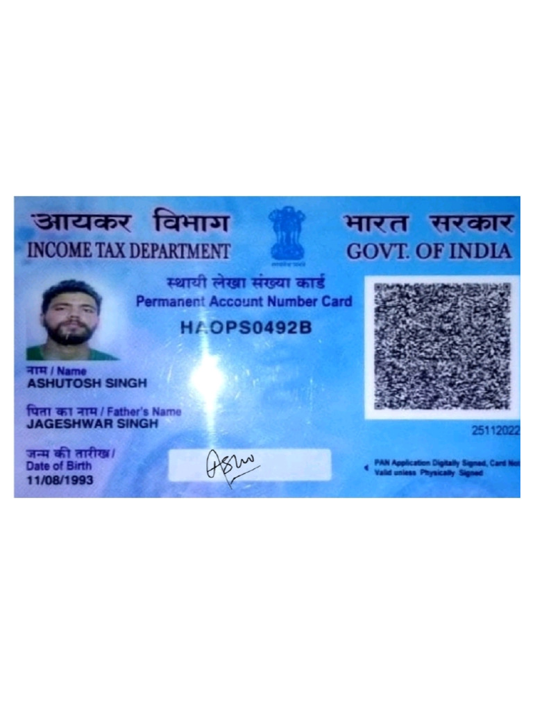 Ashutosh Singh Pancard | PDF