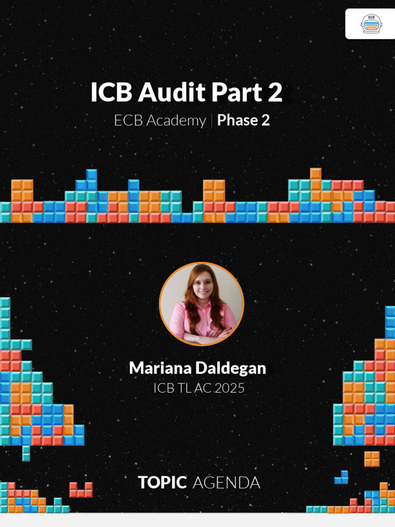 ICB Audit Part 2 _ ECB Academy 25.1 | PDF | Audit | Business
