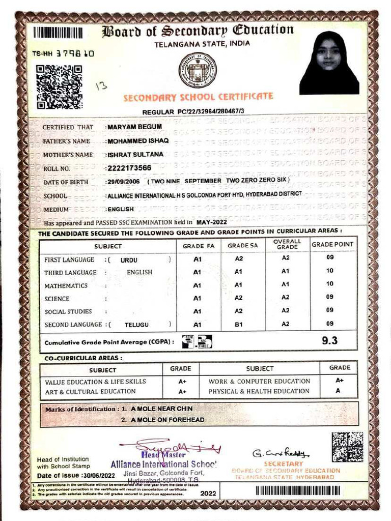 Ma Classxcertificate | PDF