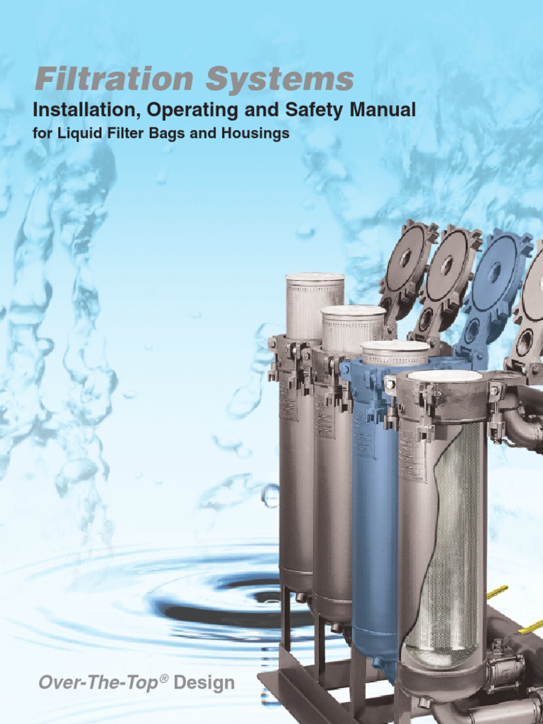 Instruction Manual - Filtration Systems | PDF | Valve | Filtration