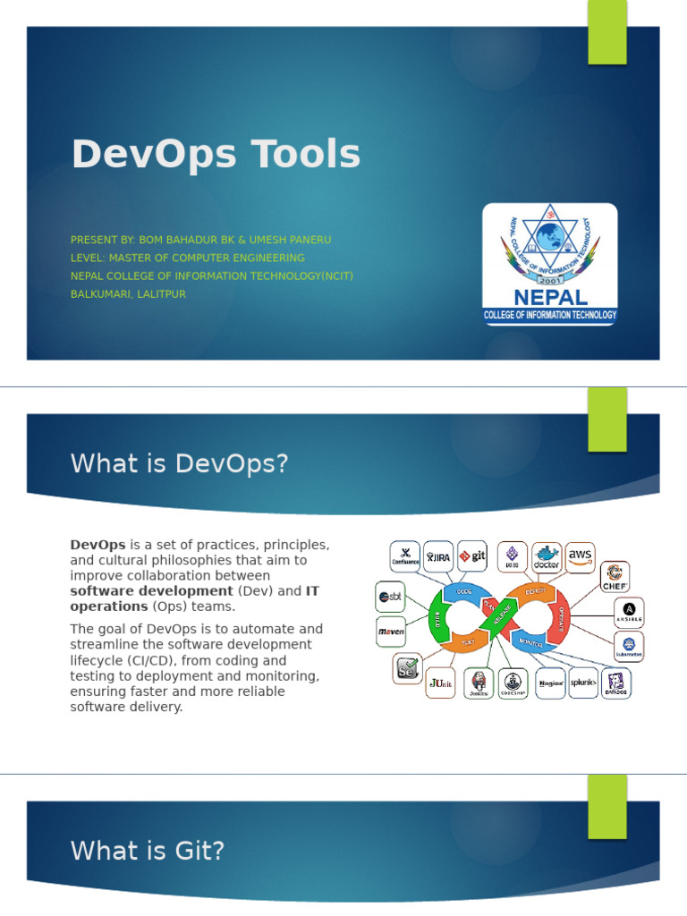 Essential DevOps Tools Explained | PDF