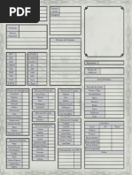 Ficha Pathfinder 2e - Editável | PDF