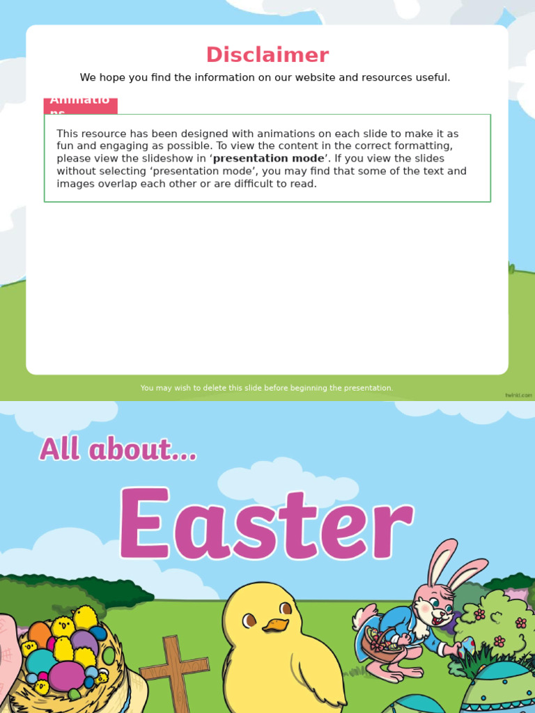 Why Do We Celebrate Easter Powerpoint Ver 11 | PDF | Easter | Jesus