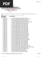 Astm Materials Specifications Cross Reference Chart | PDF | Alloy | Steel
