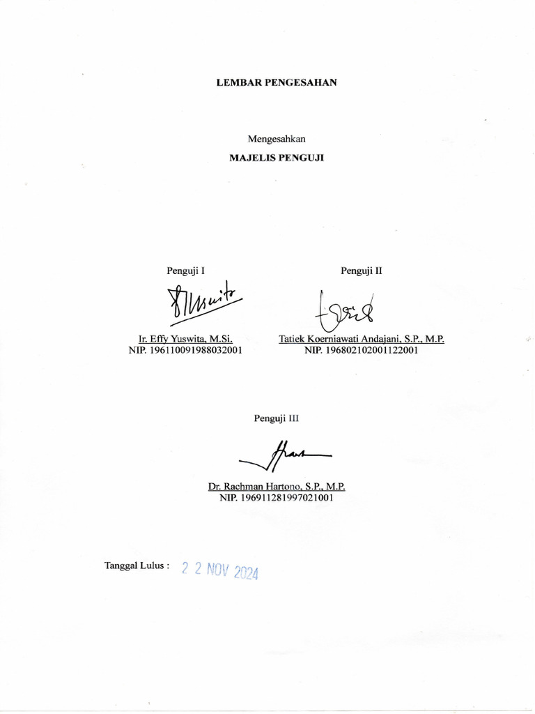 Lembar Pengesahan_Angger | PDF