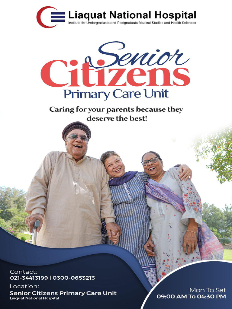 Senior Citizens Primary Care Unit Packages | PDF