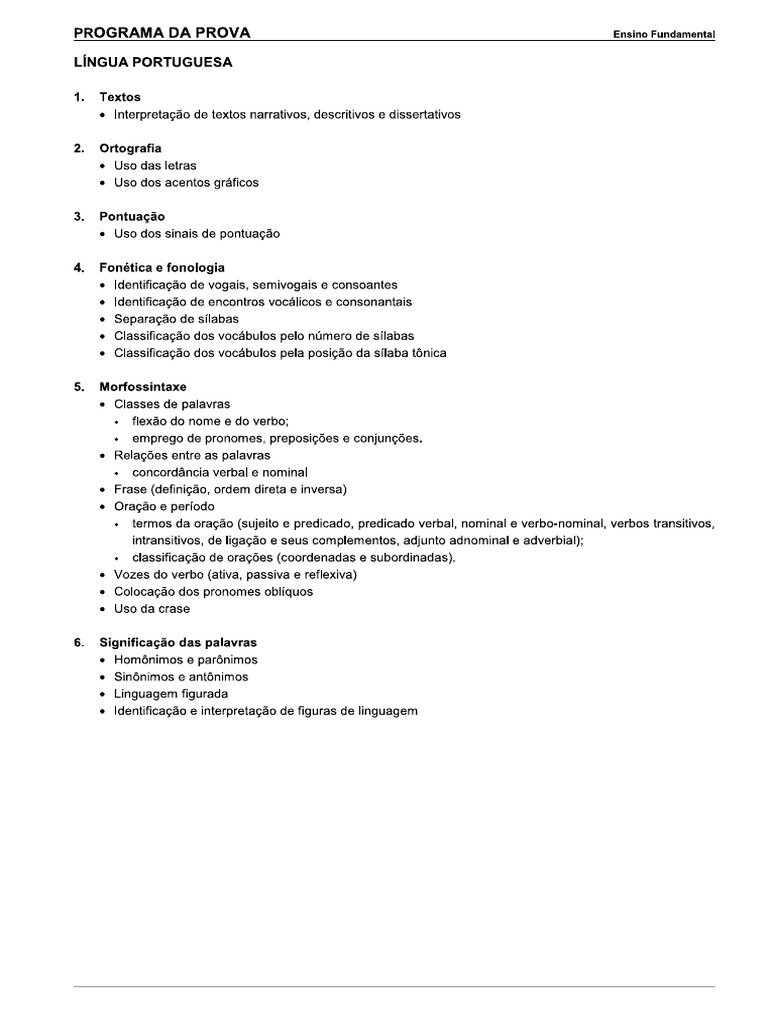 Estudo Prova Senai | PDF