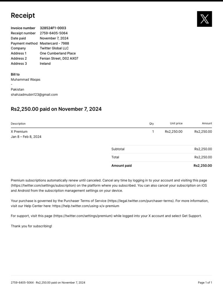 Receipt 2759 6405 5064 | PDF