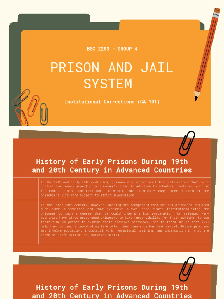 Ca 101 Prison and Jail System | PDF | Prison | Incarceration In The ...