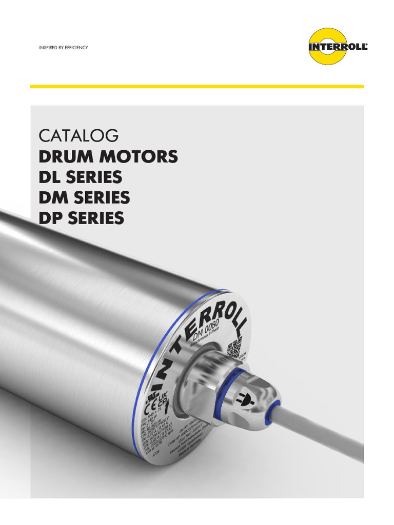 Interroll Drum Motors Product Catalog | PDF | Electrical Engineering ...