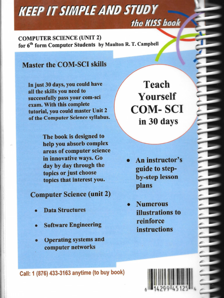 Keep It Simple and Study (Computer Science Unit 2) | PDF