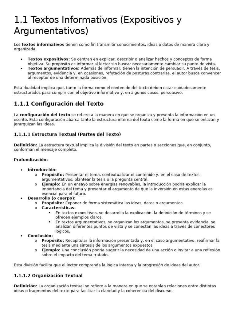 Textos Informativos: Estructura y Tipos | PDF | Poesía | Ritmo