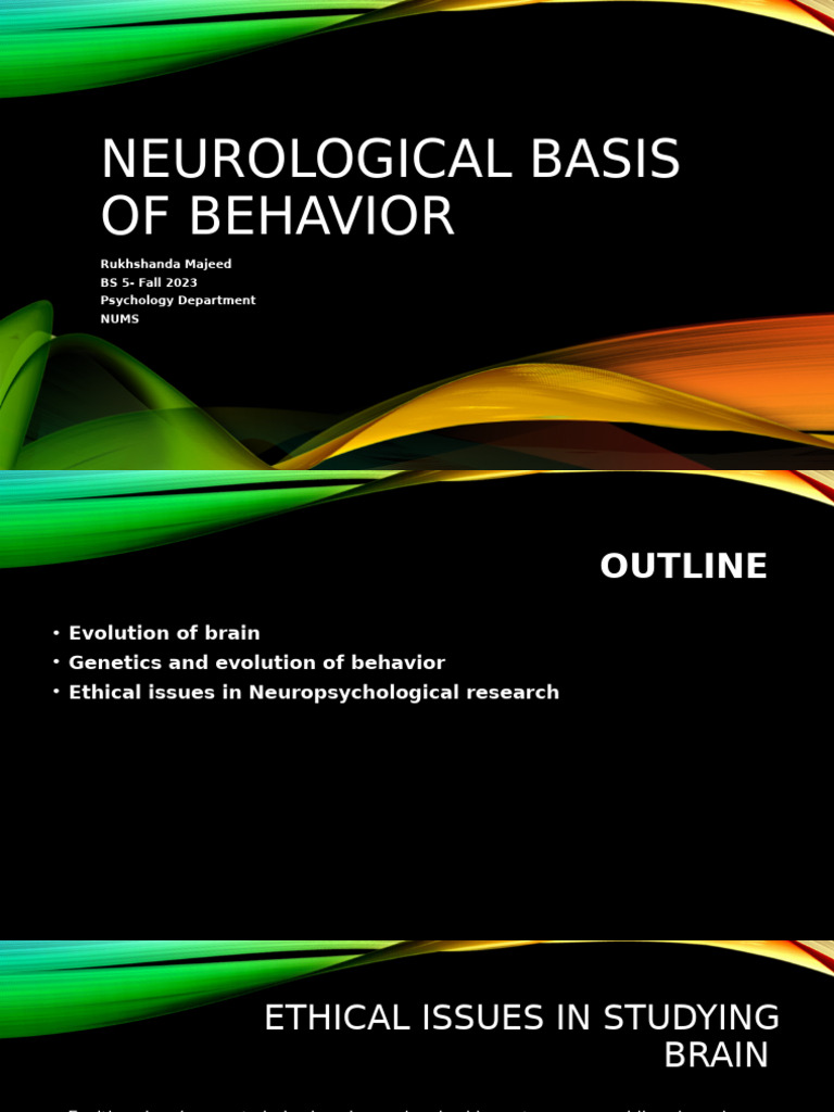 Human Evolution and Gentics How Related To Brian and Behaviour | PDF ...