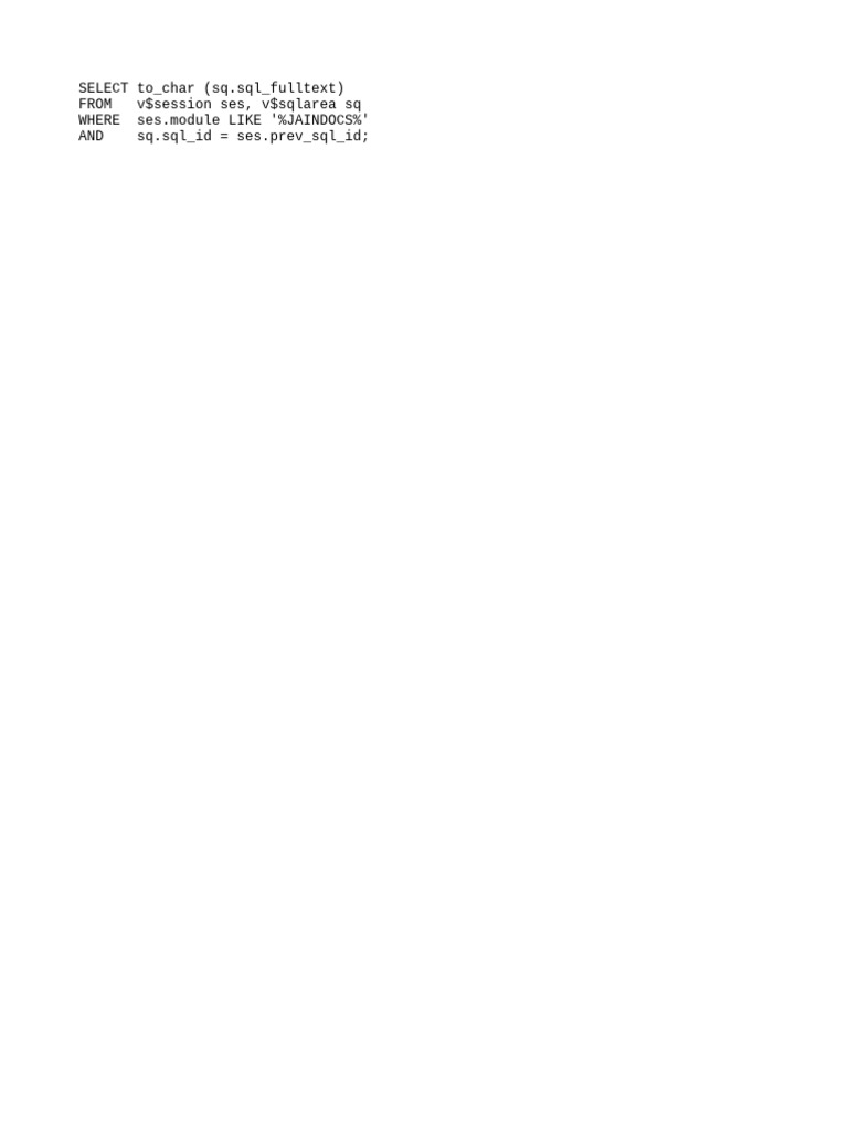 Query To Find Form LOV Code | PDF