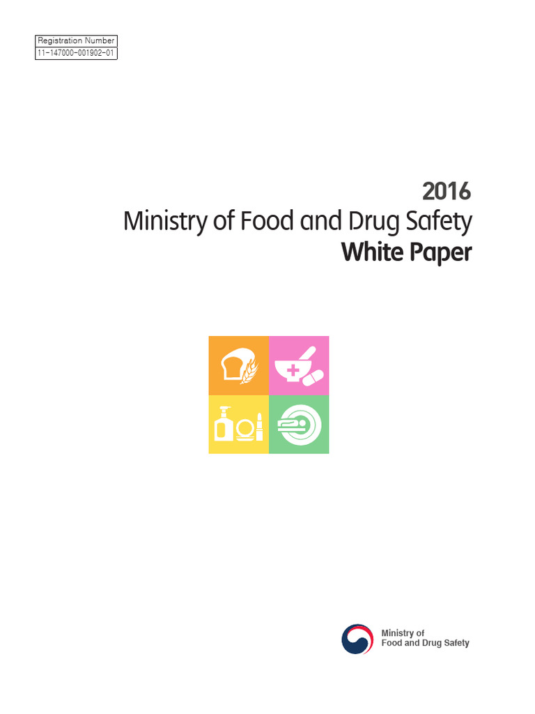 2016 MFDS Food and Drug Safety Report | PDF | Biopharmaceutical ...