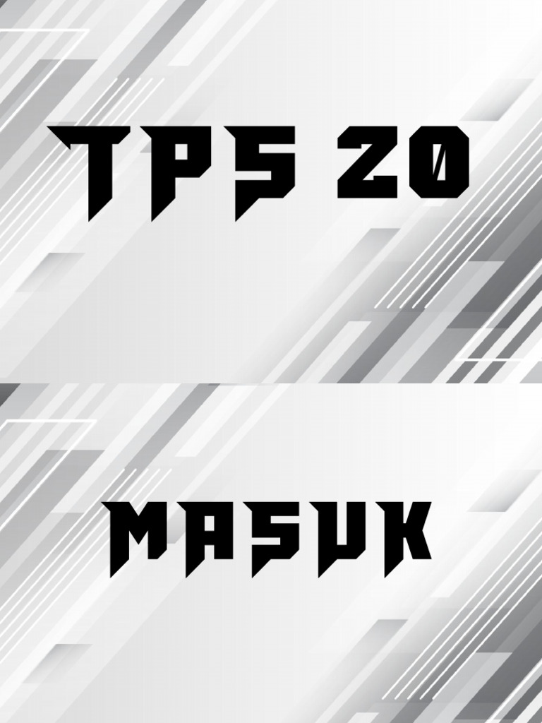 TPS 20 | PDF
