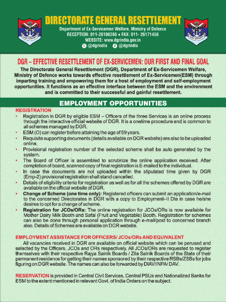 Employment Opportunities Folder 2024 English | PDF