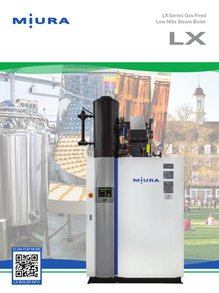 Miura LX-Series Boiler Overview | PDF | Boiler | Combustion