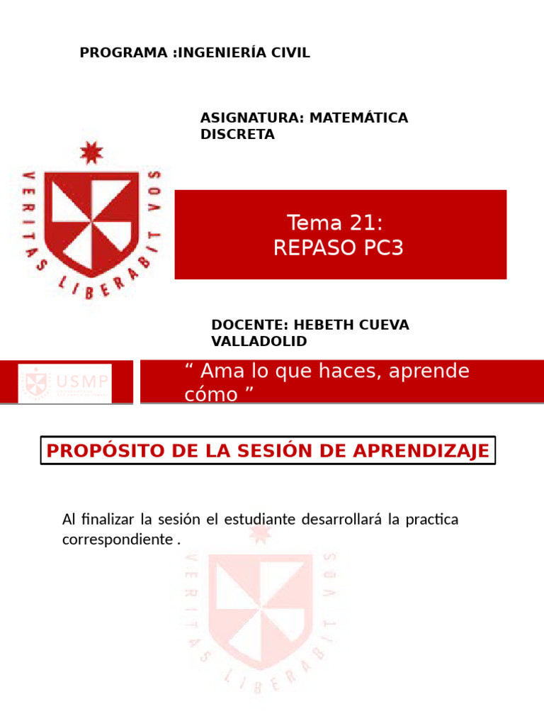 Repaso PC3 | PDF | Matemáticas