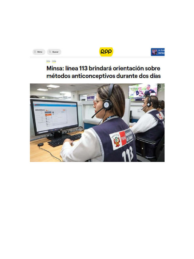 Minsa | PDF