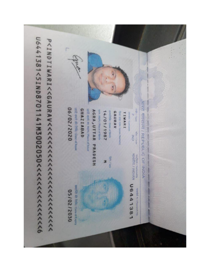 Gaurav Passport | PDF