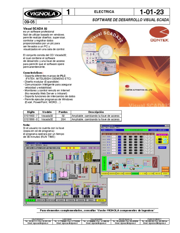 Visual Scada Contek | PDF