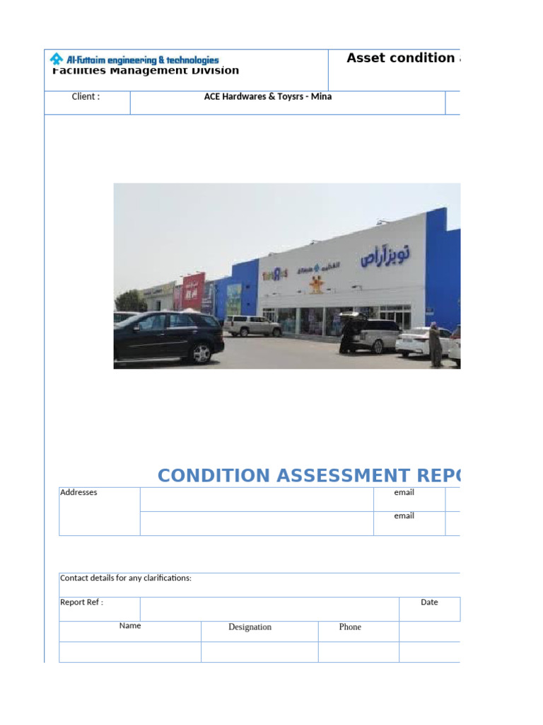 F044-5.5.4 Asset Condition Assesment Report | PDF